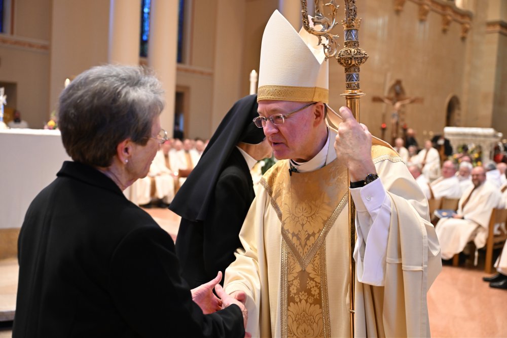Sister Joanne Schatzlein Represents Religious at Archbishop Grob's ...